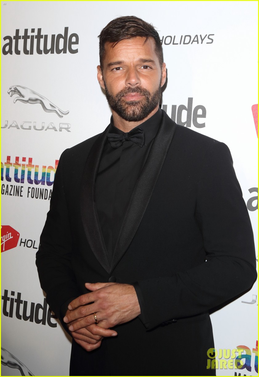 Ricky Martin & Adam Rippon Couple Up at Virgin Holidays' Attitude ...