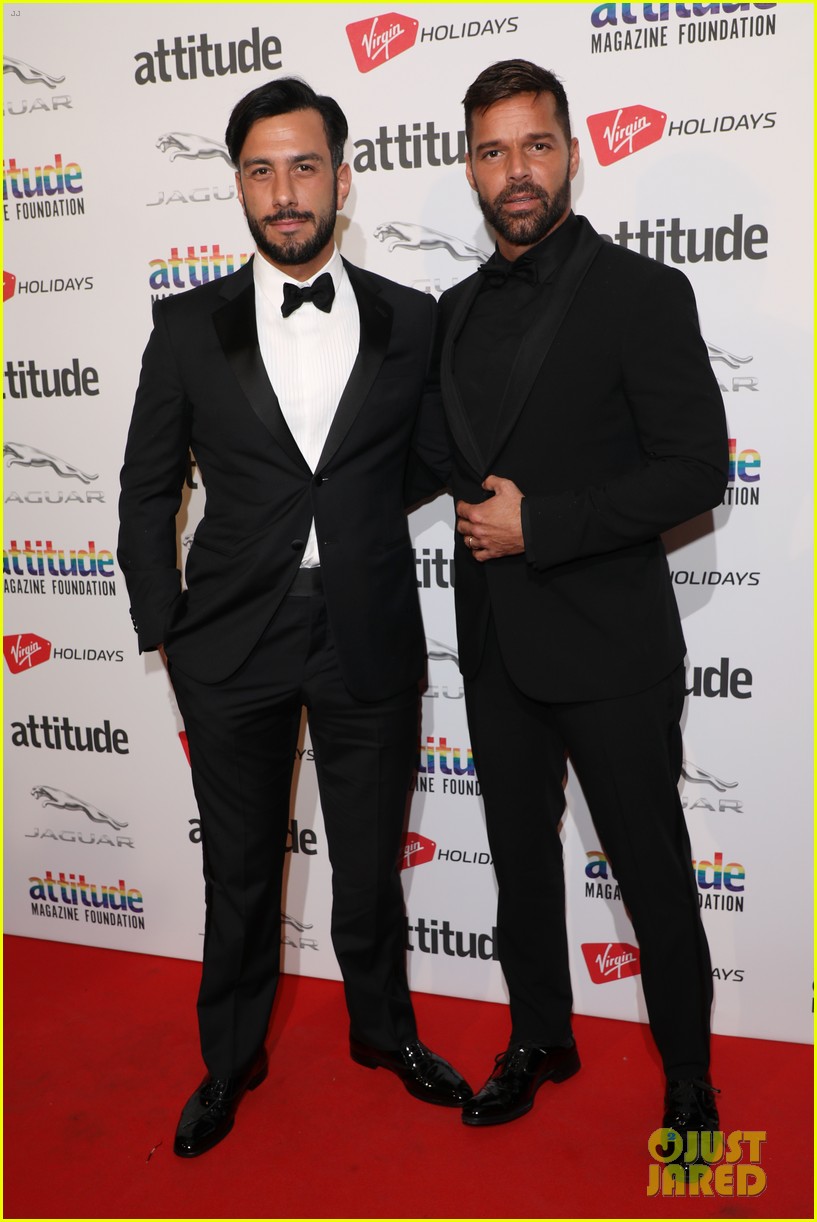 Ricky Martin & Adam Rippon Couple Up at Virgin Holidays' Attitude ...