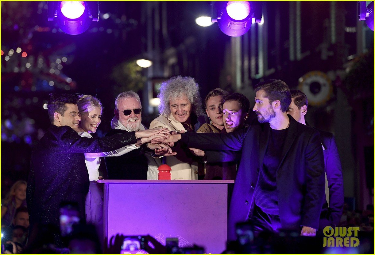 Rami Malek Joins Queen & 'Bohemian Rhapsody' Cast for Carnaby Street ...