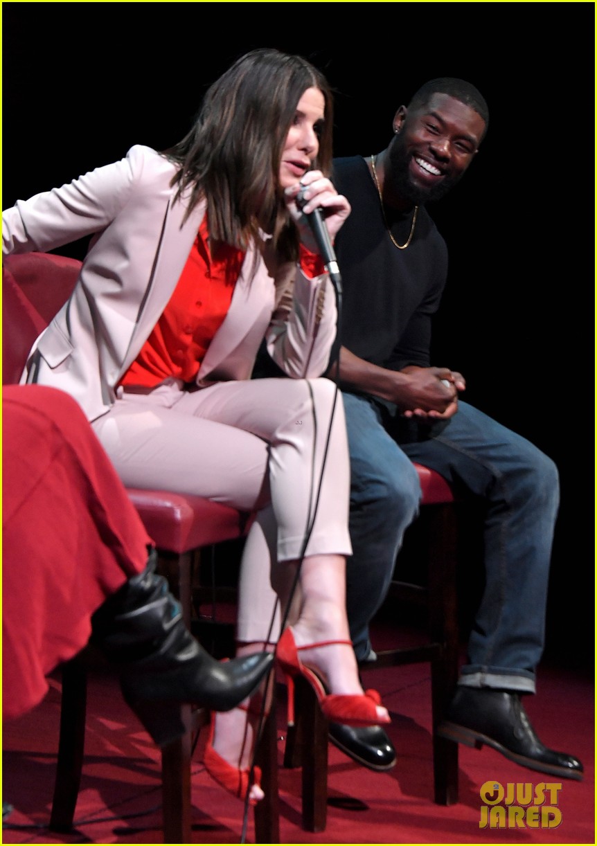 Sandra Bullock & Trevante Rhodes Talk 'Bird Box' at SAG-AFTRA Event ...