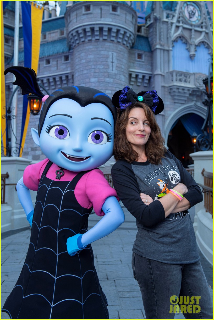 Tina Fey Gets Spooky at Walt Disney World Halloween Bash!: Photo ...