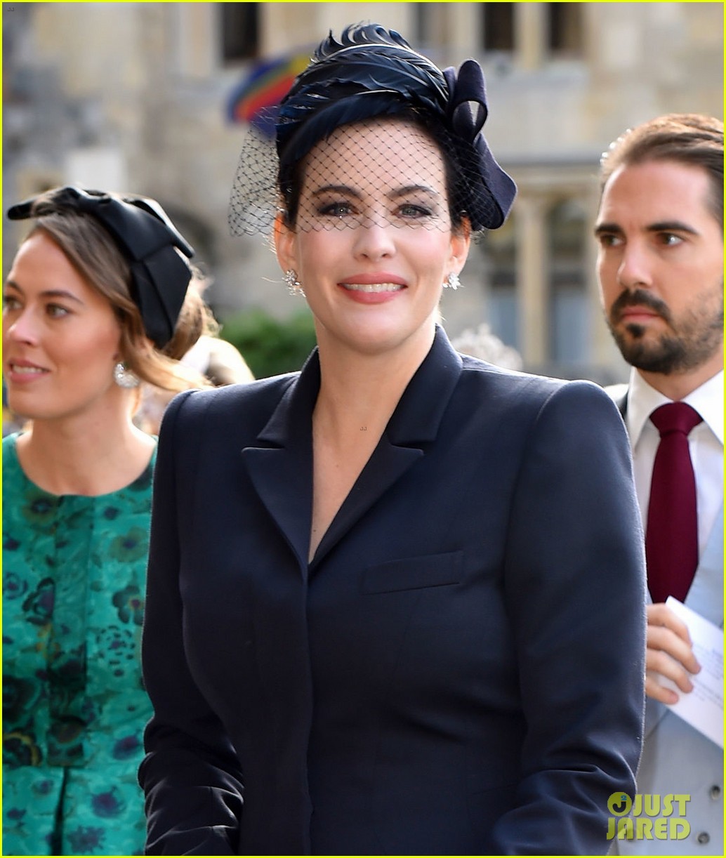 Liv Tyler Wears Chic Suit at Princess Eugenie's Royal Wedding: Photo ...