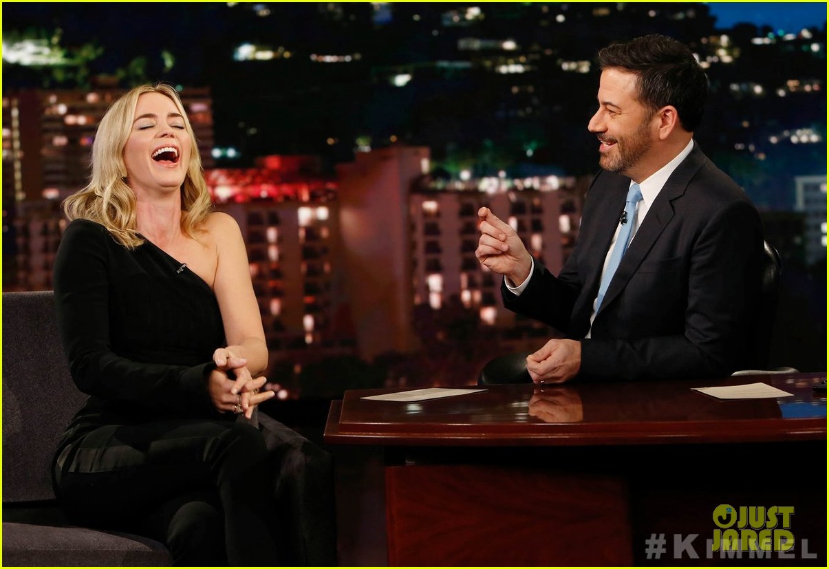 Emily Blunt Tells 'Kimmel' Recording New 'Marry Poppins' Songs Was ...