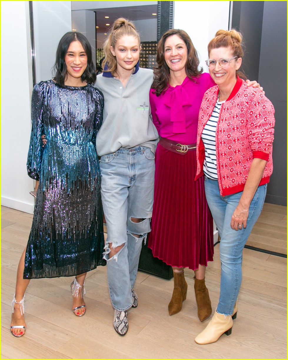 Gigi Hadid Joins Neil Patrick Harris & David Burtka at Eva Chen's ...