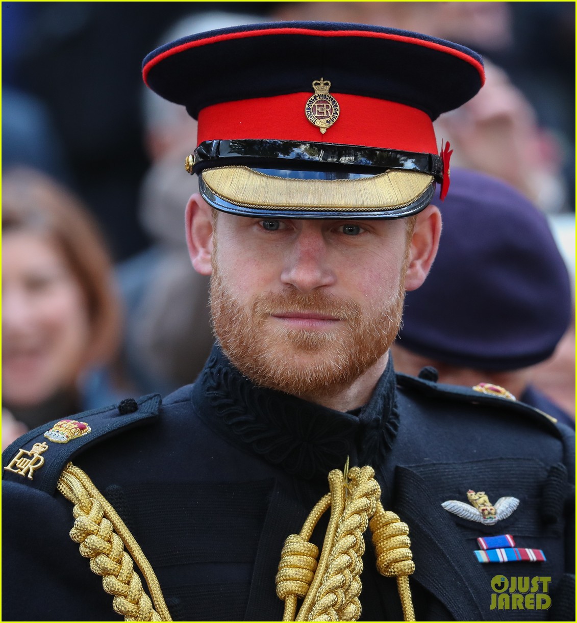 Prince Harry Suits Up for Field of Remembrance at Westminster Abbey ...