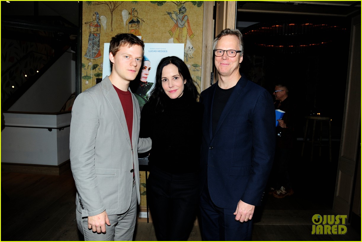 Lucas & Peter Hedges Get Support from Family at 'Ben Is Back' New York ...