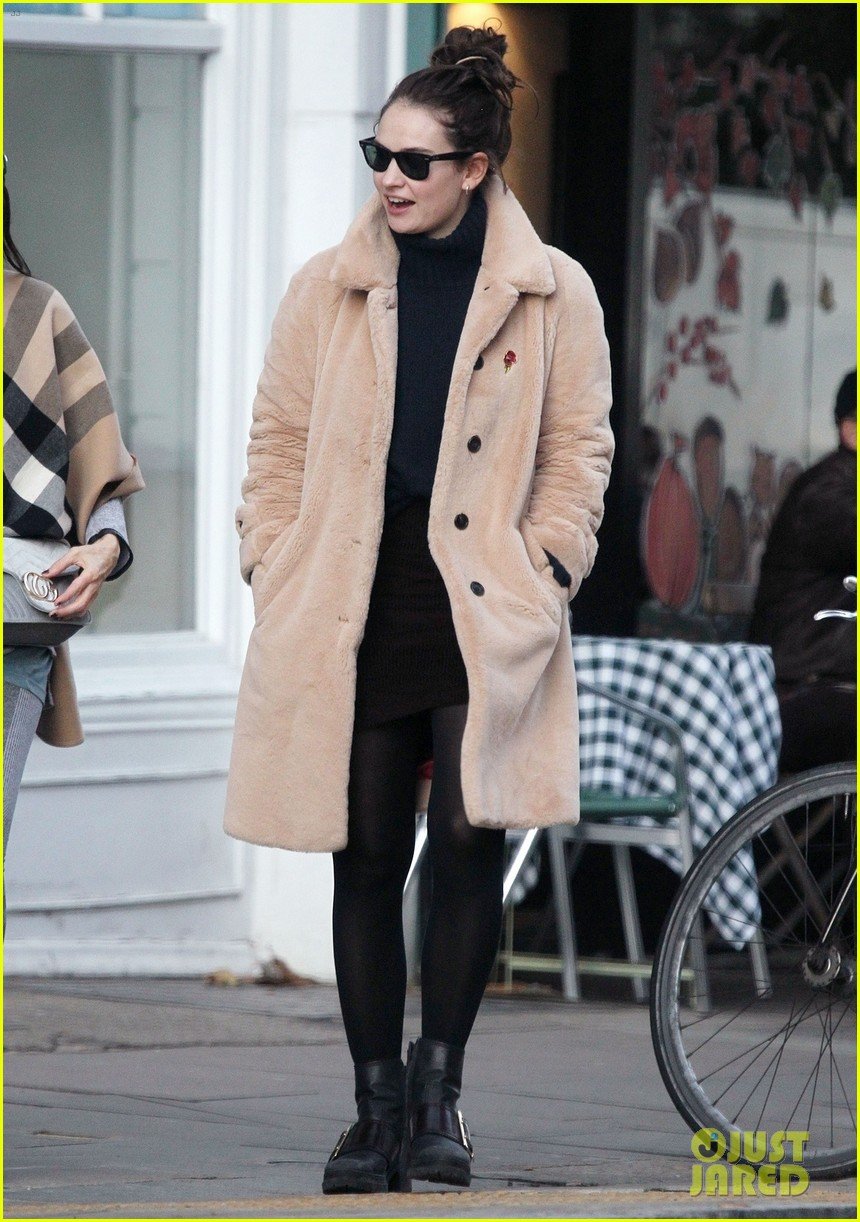 Lily James & Matt Smith Spend the Day Running Errands Together: Photo ...