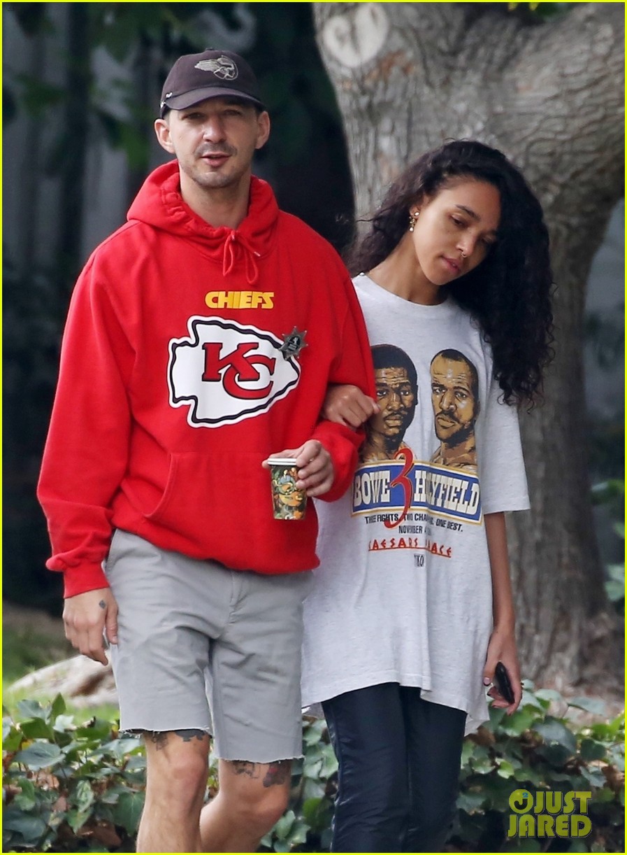 Shia LaBeouf & FKA twigs Spend a Low-Key Morning Together: Photo ...