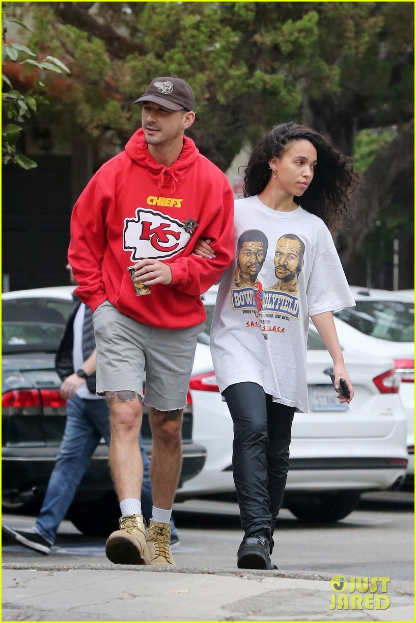 Shia LaBeouf & FKA twigs Spend a Low-Key Morning Together: Photo ...