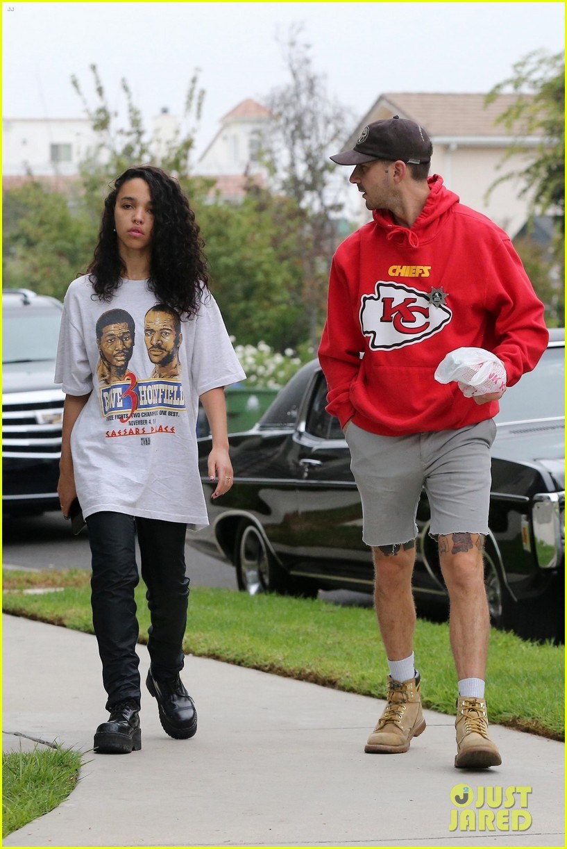 Shia LaBeouf & FKA twigs Spend a Low-Key Morning Together: Photo ...