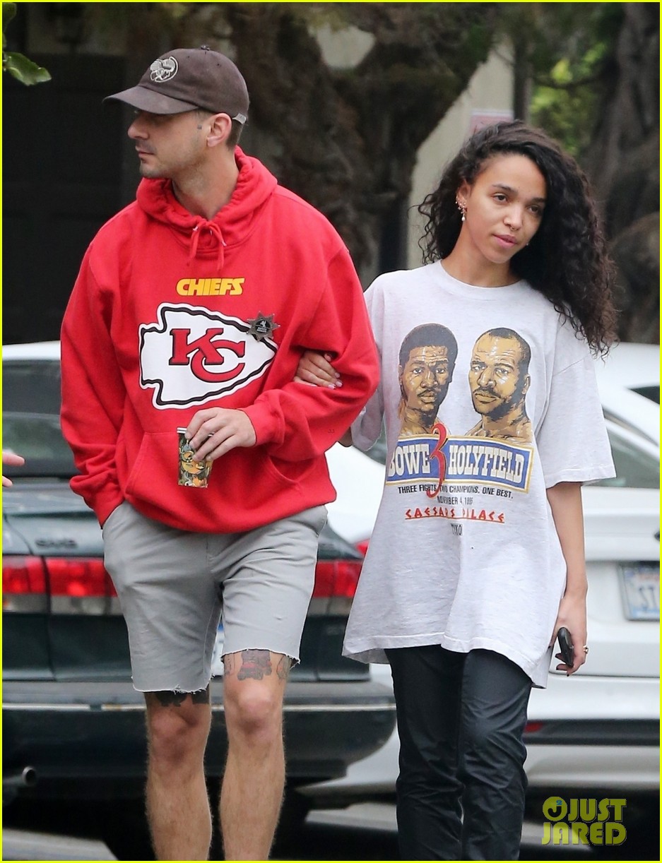 Shia LaBeouf & FKA twigs Spend a Low-Key Morning Together: Photo ...