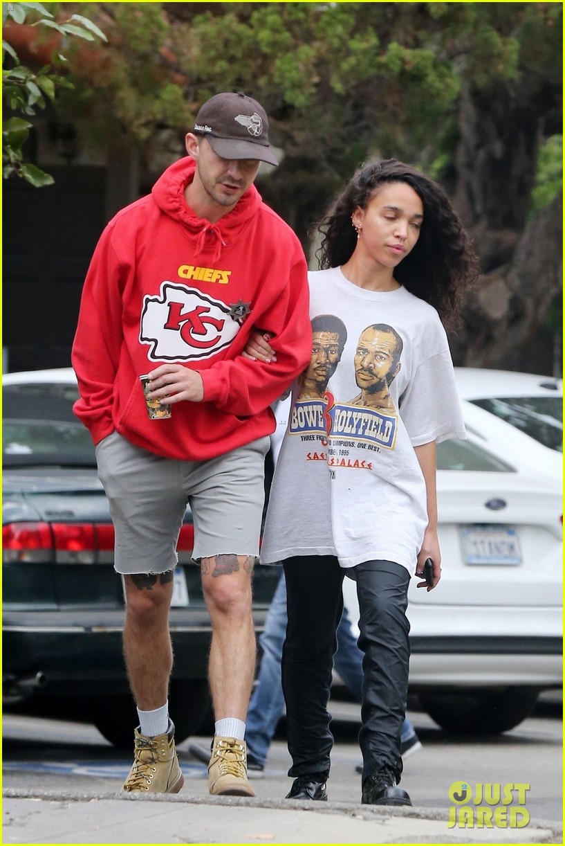 Shia LaBeouf & FKA twigs Spend a Low-Key Morning Together: Photo ...