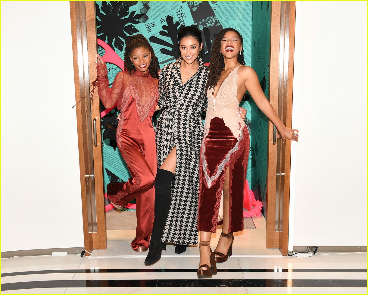 Shay Mitchell & Rowan Blanchard Have Girls' Night In With Tiffany & Co ...