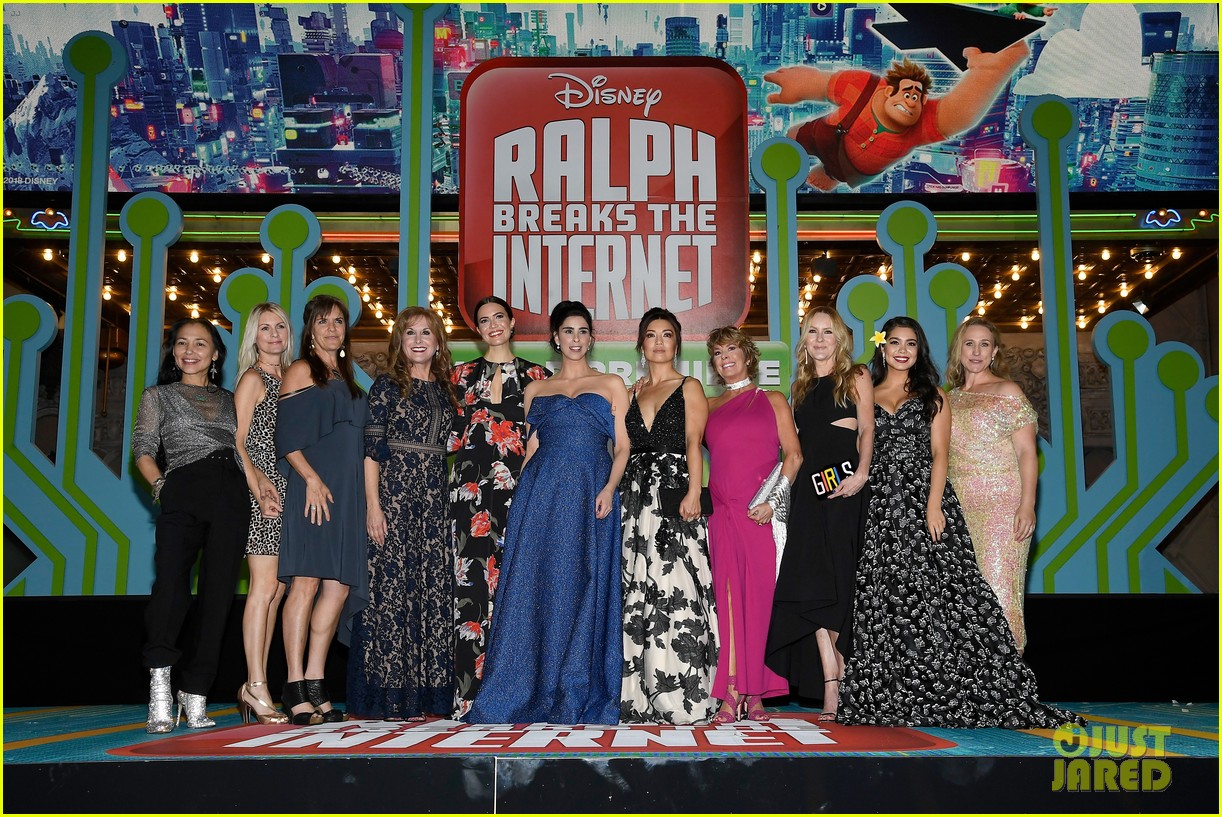 Mandy Moore, Taraji P. Henson, & Sarah Silverman Attend 'Ralph Breaks ...