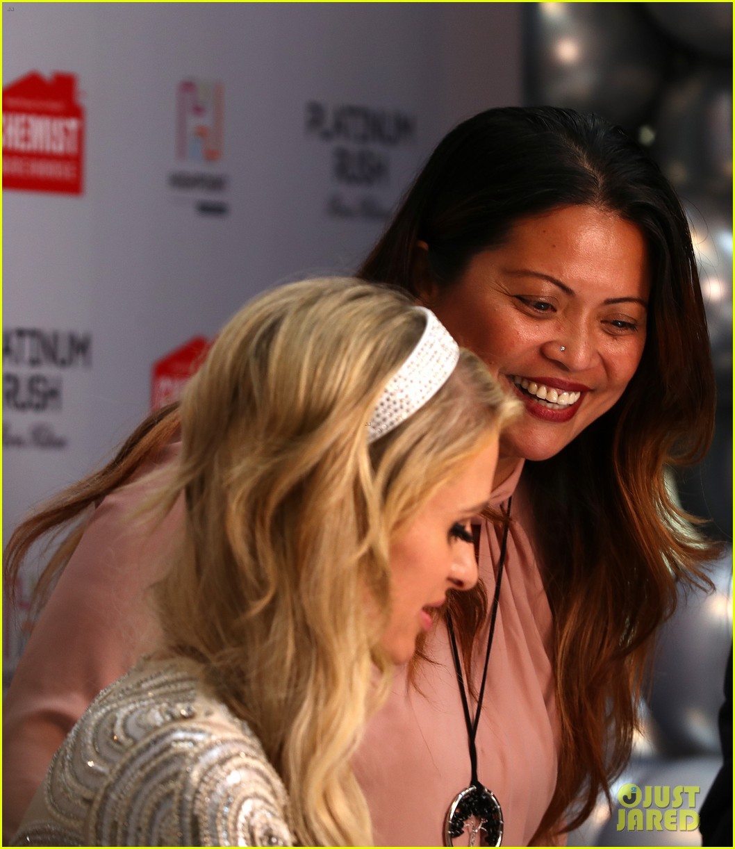 Paris Hilton Is a Platinum Princess at Fragrance Launch in Australia ...