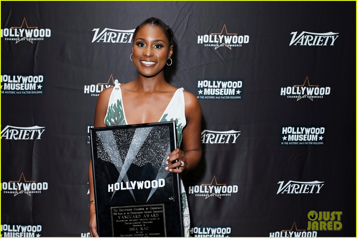 Issa Rae Receives Vanguard Award from the Hollywood Chamber!: Photo ...