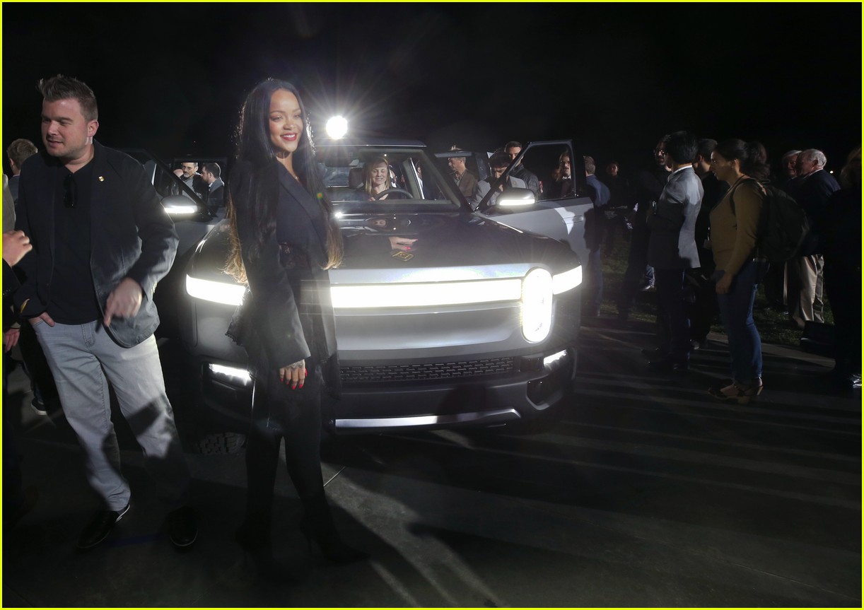 Rihanna Attends Unveiling of Rivian's First-Ever Electric Adventure ...