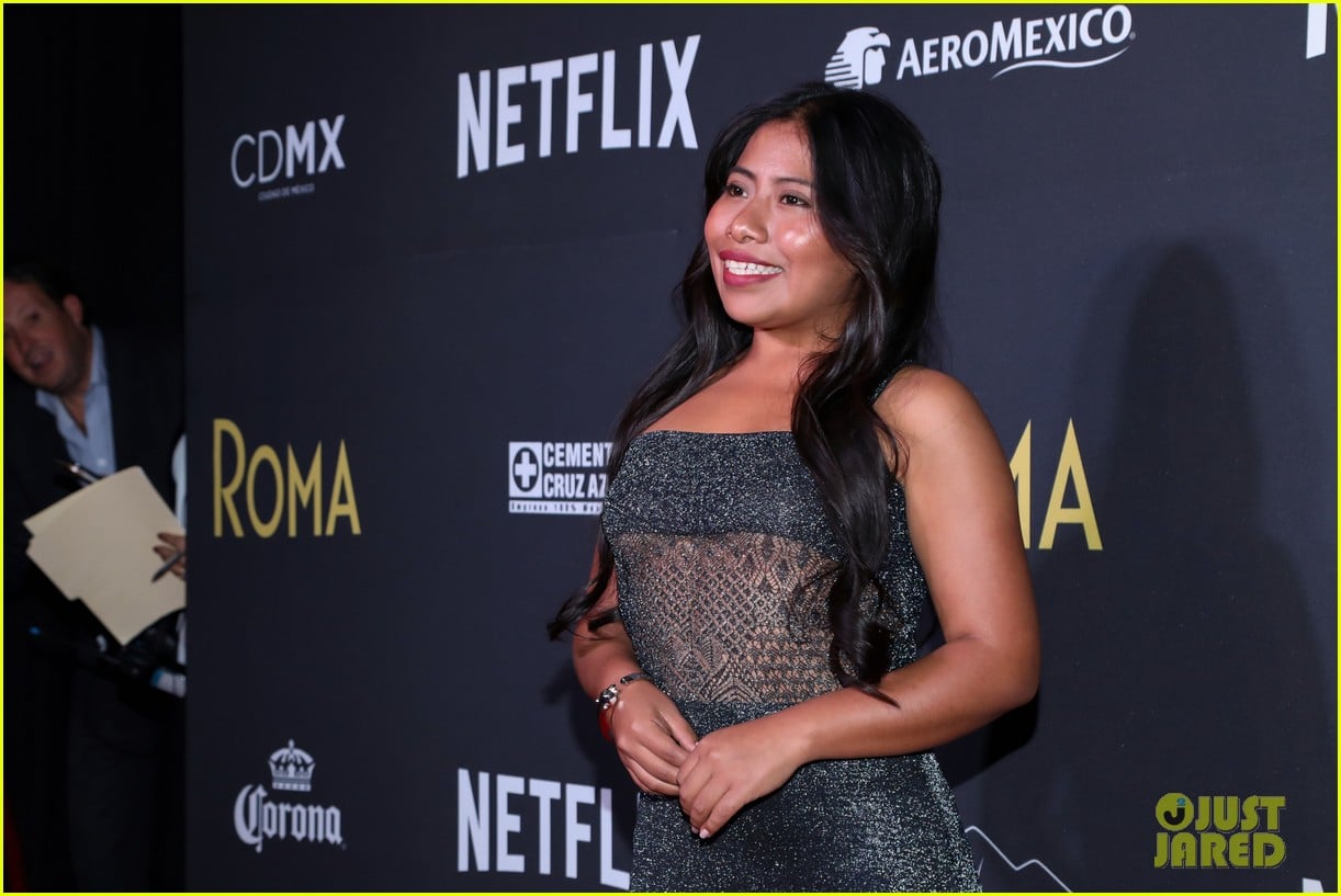 Yalitza Aparicio Joins 'Roma' Cast at Mexico City Premiere: Photo ...