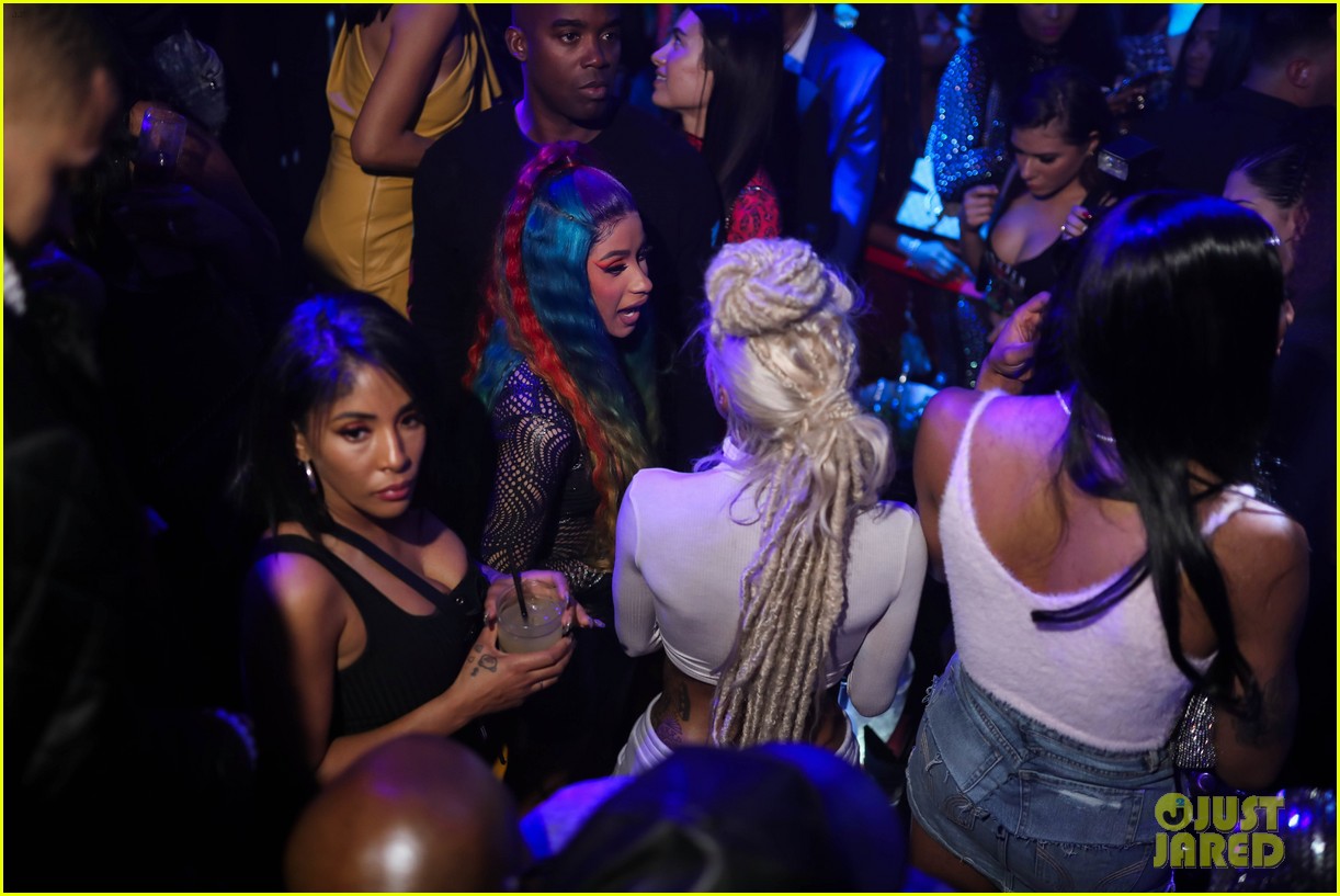 Cardi B Lives It Up at Art Basel Miami After Announcing Split from ...