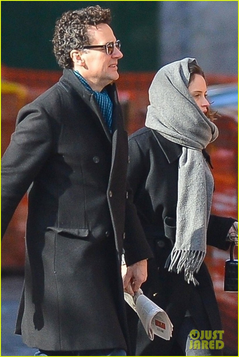 Felicity Jones & Husband Charles Guard Couple Up For Breakfast Date ...