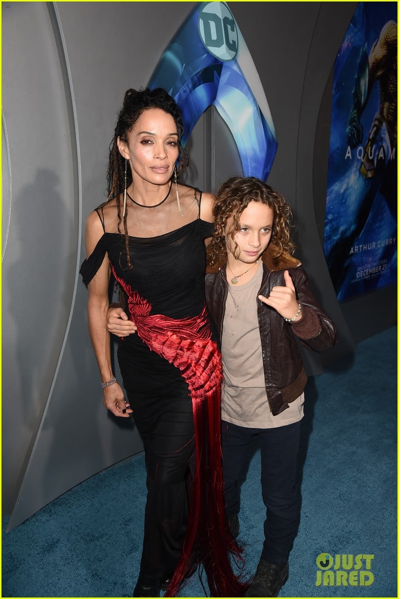 Jason Momoa Gets Support From Wife Lisa Bonet, Mom & Kids at 'Aquaman ...