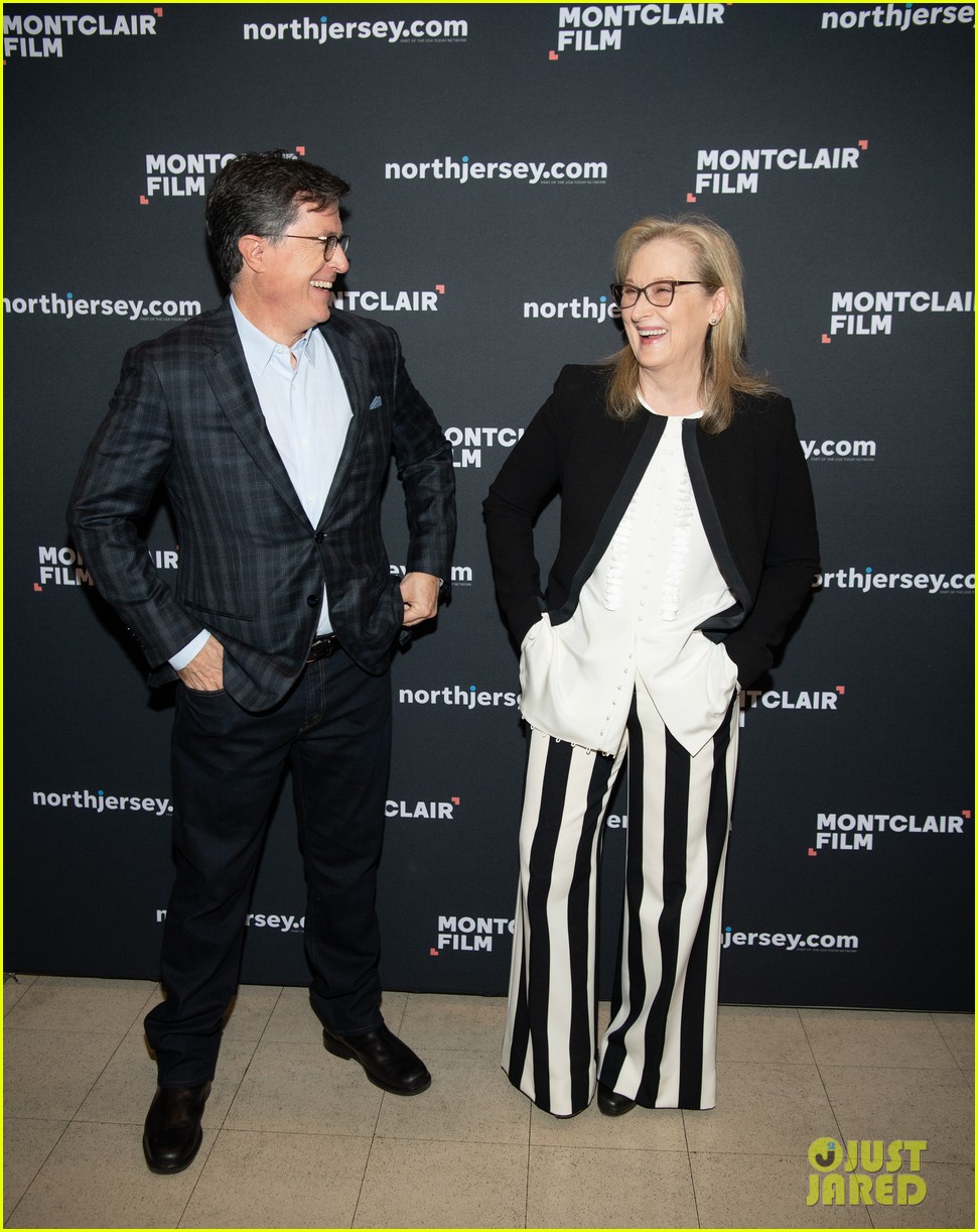 Meryl Streep & Stephen Colbert Have Fun Together at Their Event!: Photo ...