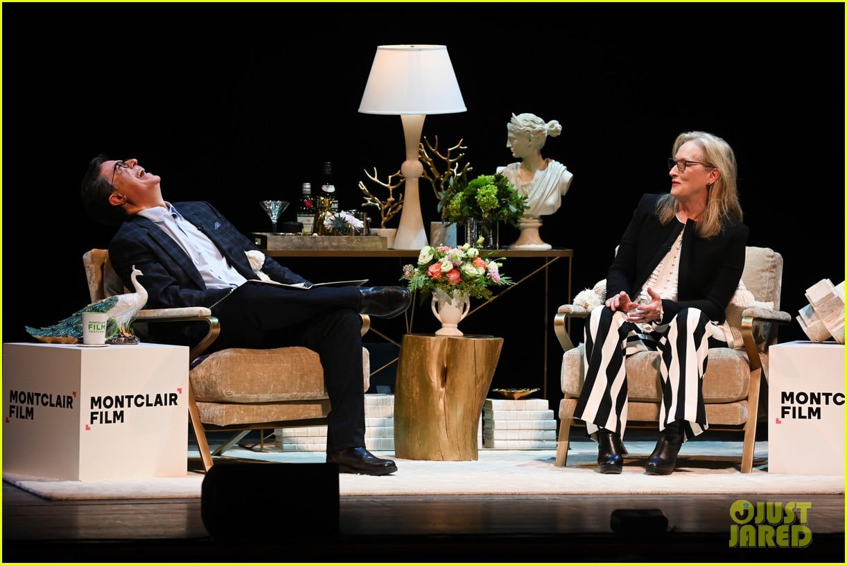 Meryl Streep & Stephen Colbert Have Fun Together at Their Event!: Photo ...
