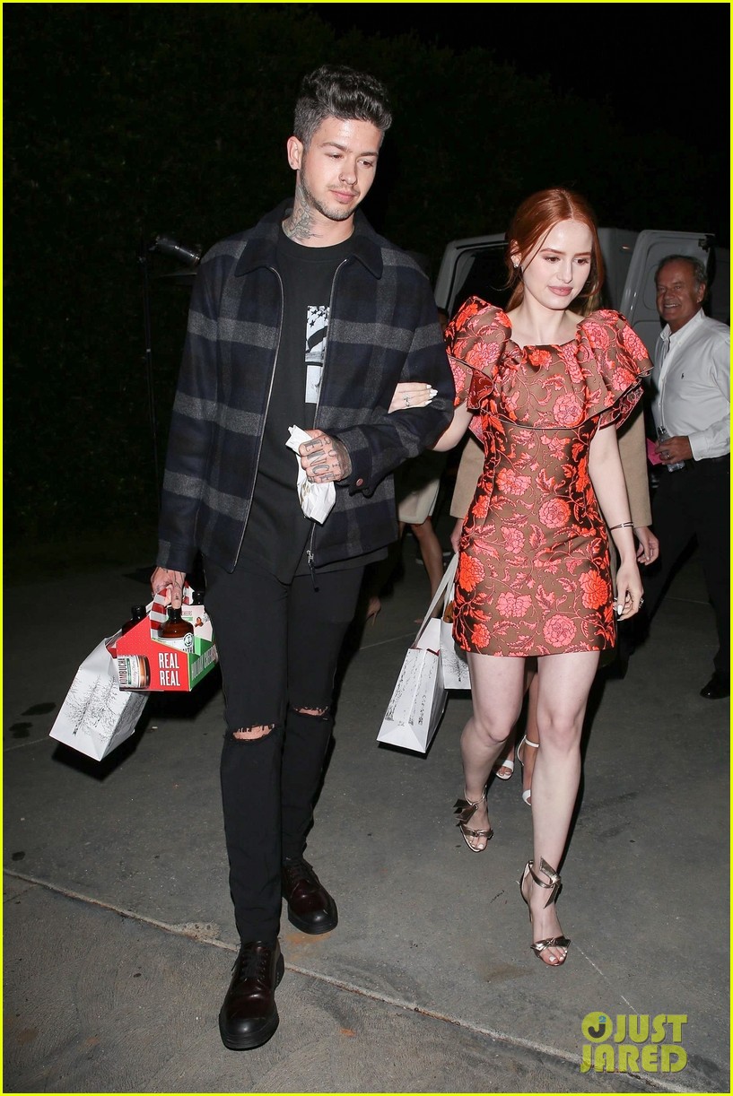 Madelaine Petsch & Boyfriend Travis Mills Celebrate at Jennifer Klein's ...