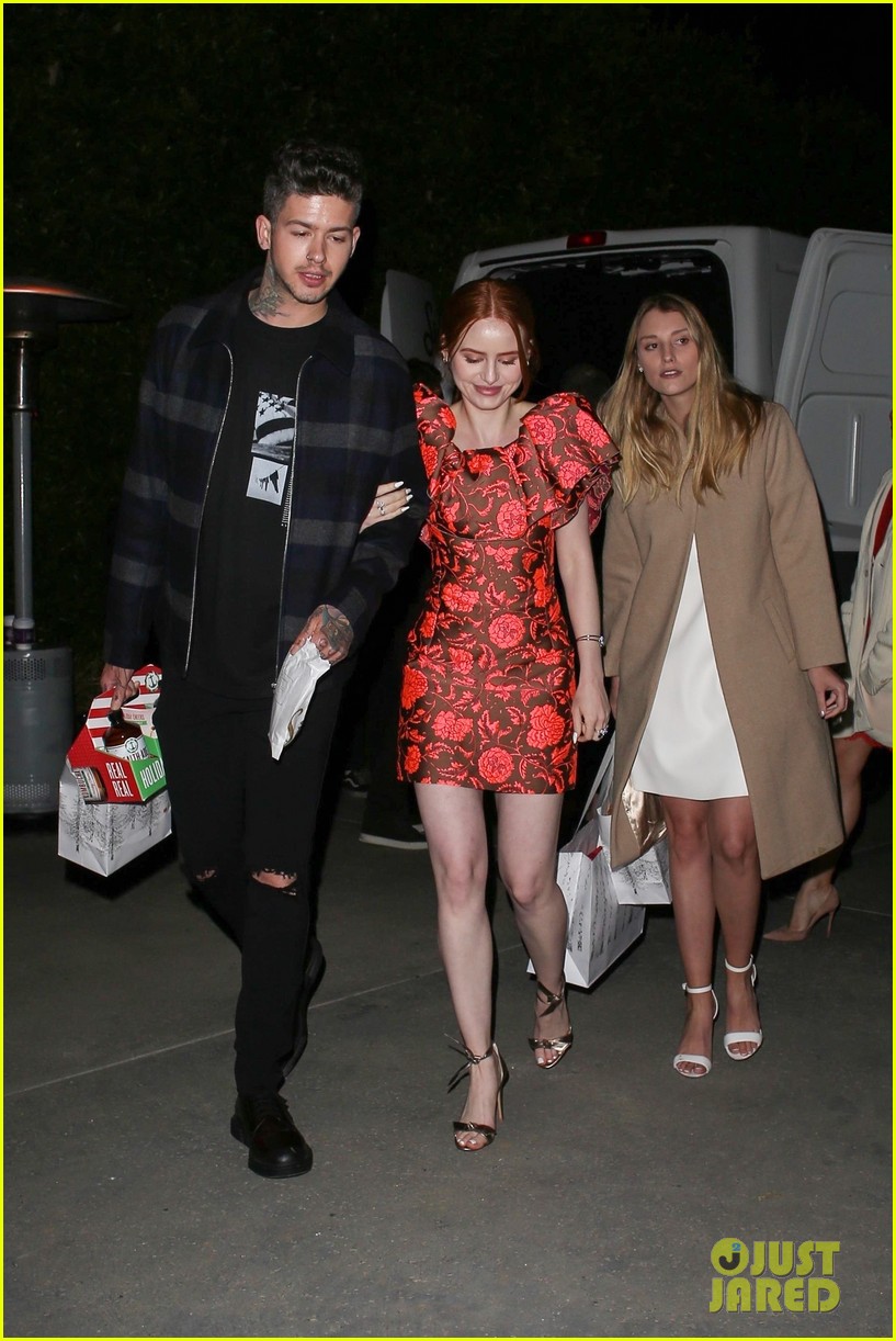 Madelaine Petsch & Boyfriend Travis Mills Celebrate at Jennifer Klein's ...