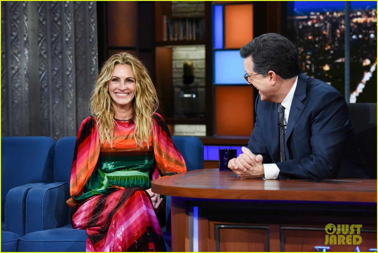Stephen Colbert Starts A Julia Roberts & Lucas Hedges 'Feud' Over ...