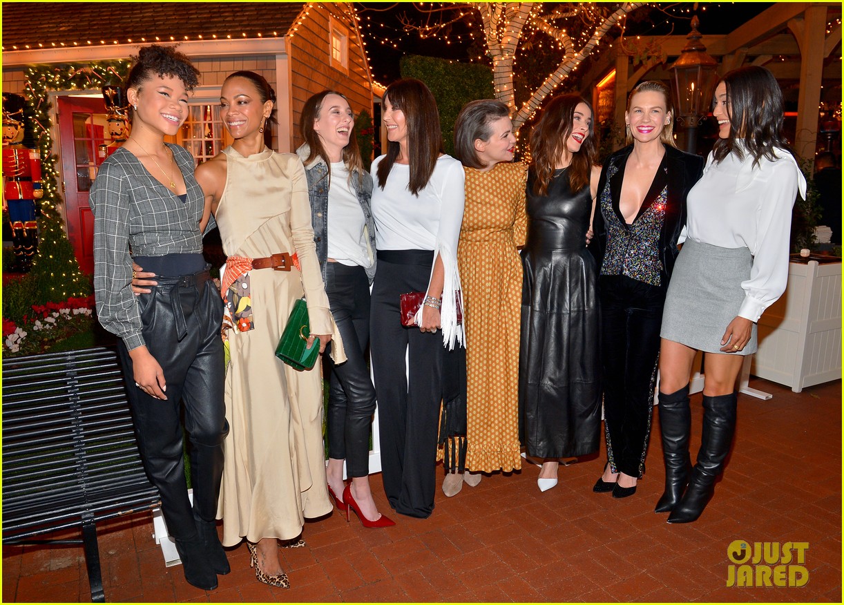 Zoe Saldana & Hubby Marco Perego Couple Up at Tamara Mellon Shop ...