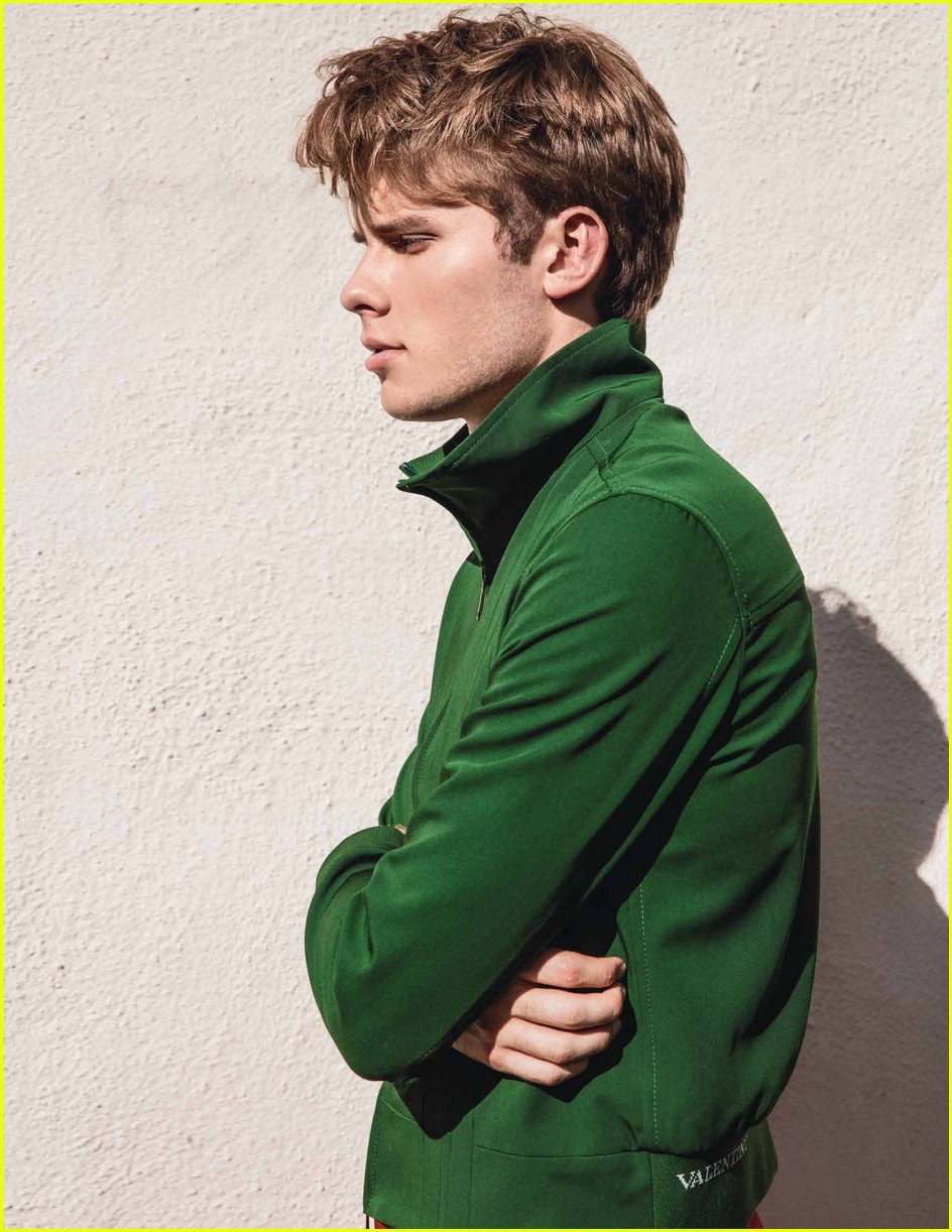 This Is Us' Logan Shroyer Poses for Fashion Shoot in 'Da Man': Photo ...