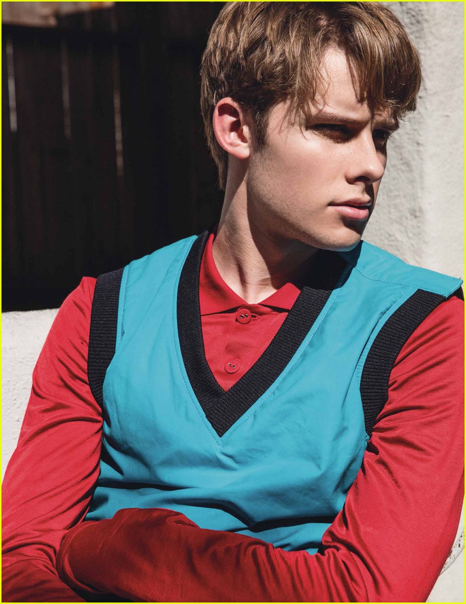 This Is Us' Logan Shroyer Poses for Fashion Shoot in 'Da Man': Photo ...