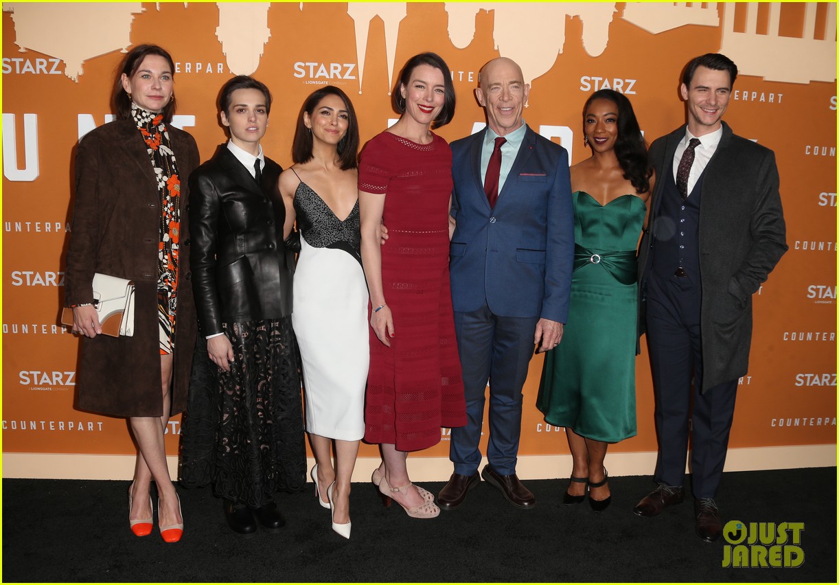 J.K. Simmons & 'Counterpart' Cast Celebrate Season Two Premiere - Watch ...