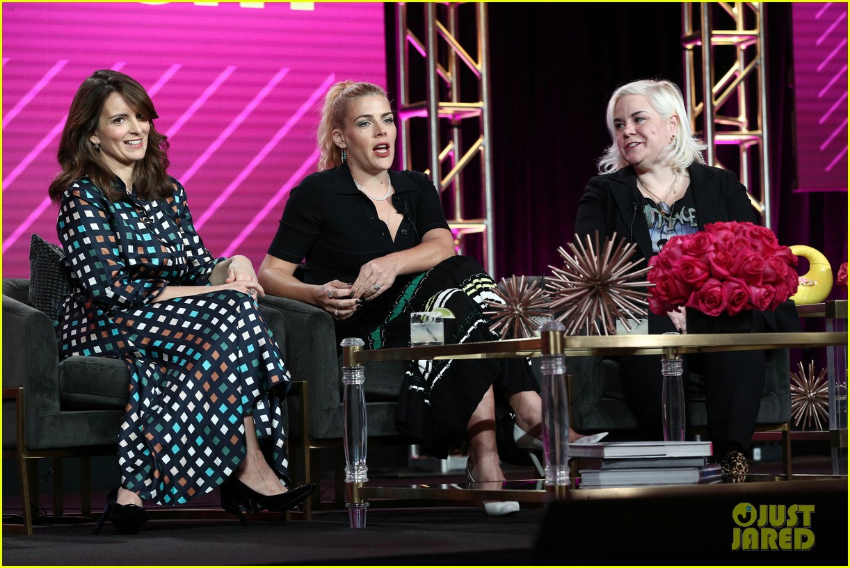 Tina Fey & Busy Philipps Talk Women's Progress in TV Industry at Winter ...