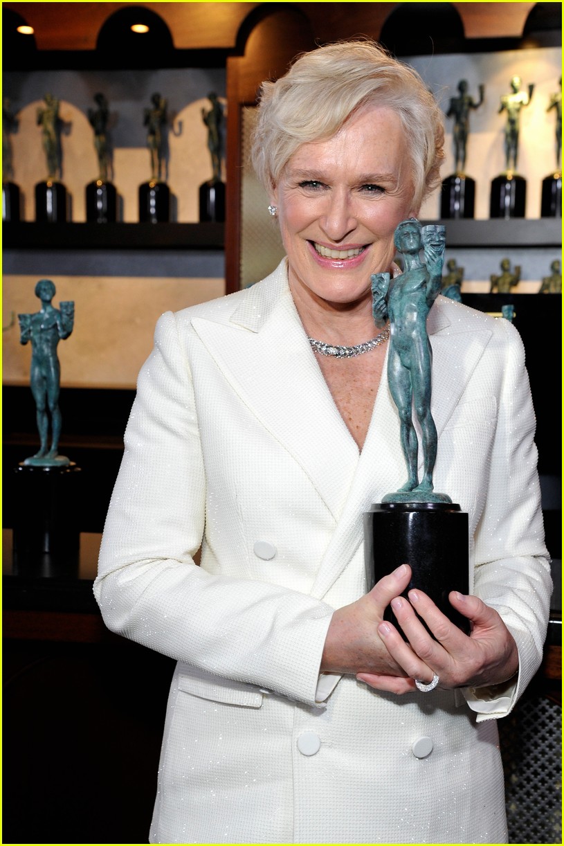 Glenn Close Wins Best Female Actor in a Leading Role at SAG Awards 2019 ...