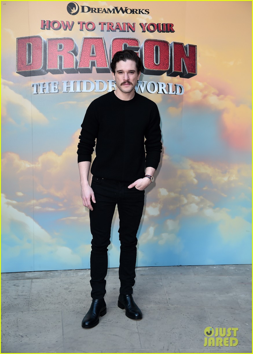 Kit Harington Kicks Off 'How To Train Your Dragon: The Hidden World ...