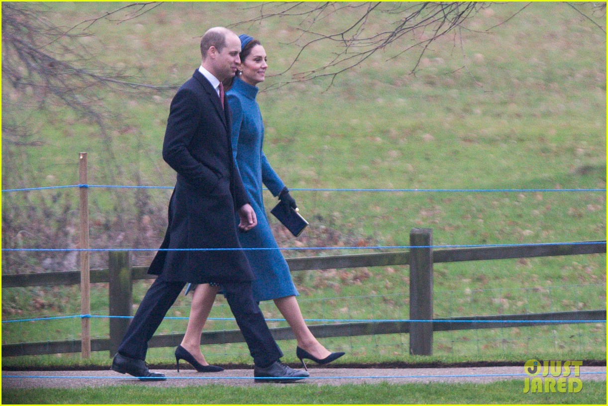 Duchess Kate Middleton & Prince William Head to Sunday Church Service ...