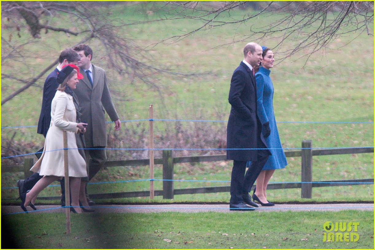 Duchess Kate Middleton & Prince William Head to Sunday Church Service ...