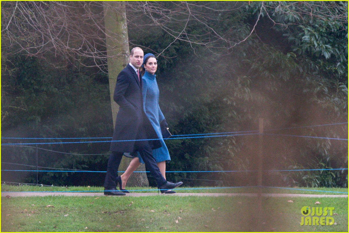 Duchess Kate Middleton & Prince William Head to Sunday Church Service ...