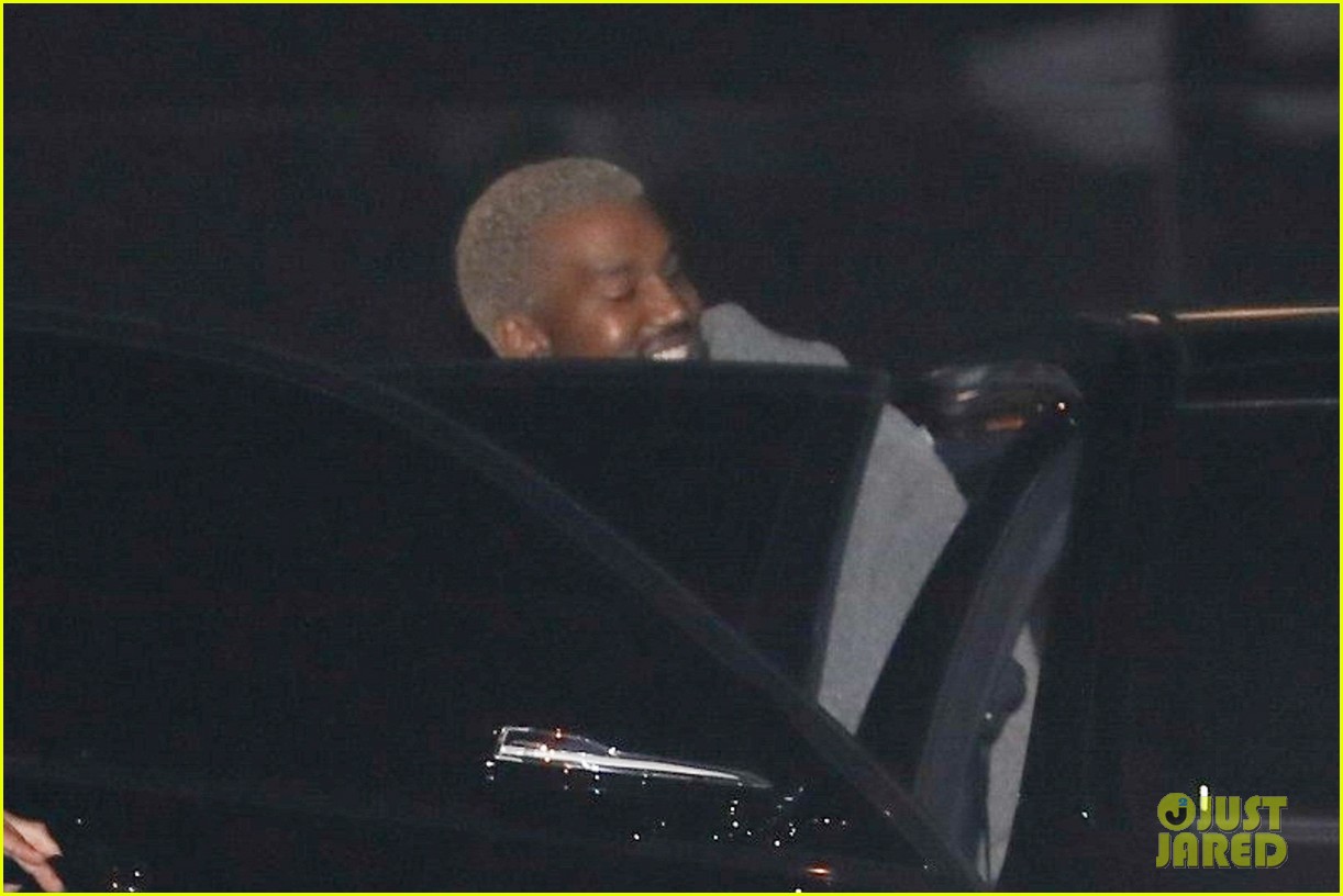 Kim Kardashian & Kanye West Arrive for John Legend's Party: Photo ...