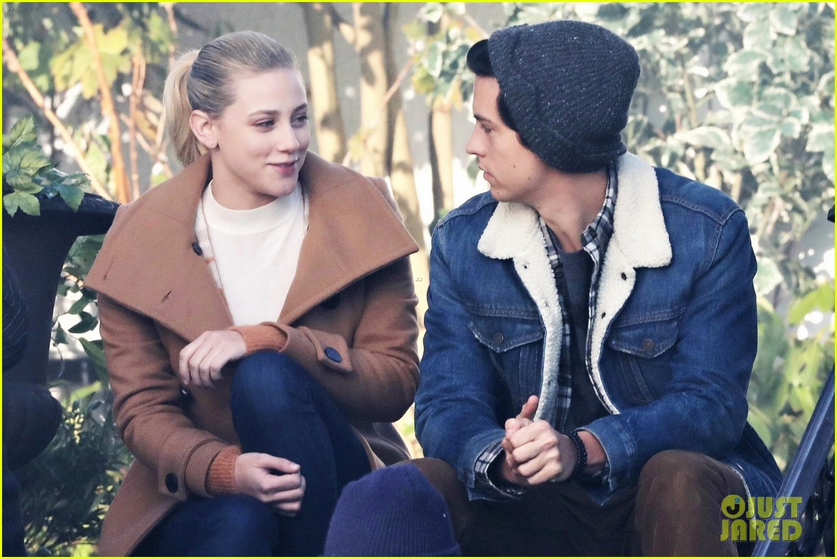 Lili Reinhart & Cole Sprouse Share A Laugh Between Filming New ...