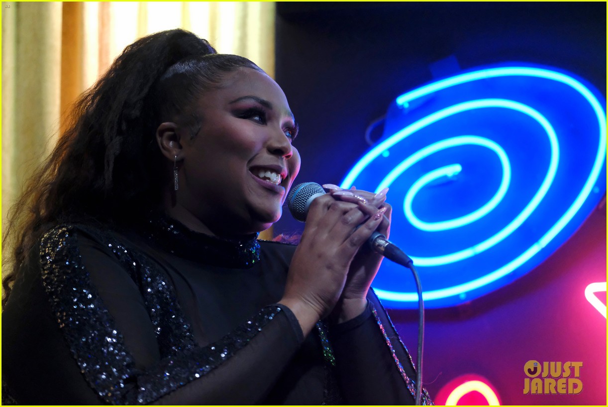 Lizzo Hits The Stage at Spotify Cosmic Playlist Launch Party!: Photo ...