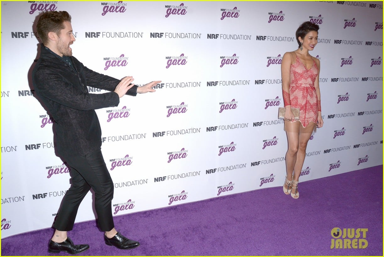 Matthew Morrison & Wife Renee Couple Up at NRF Foundation Gala 2019 ...