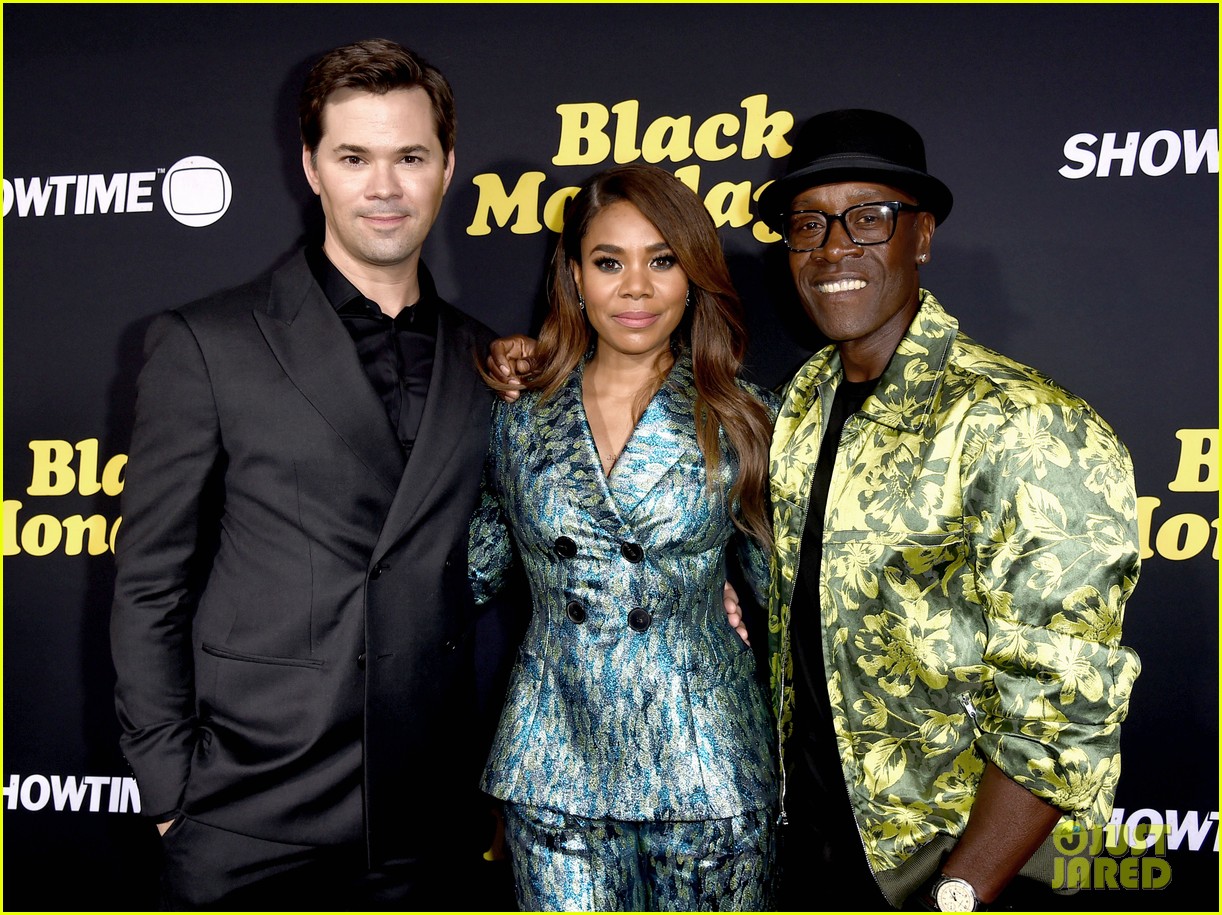 Andrew Rannells, Regina Hall & Don Cheadle Celebrate 'Black Monday ...