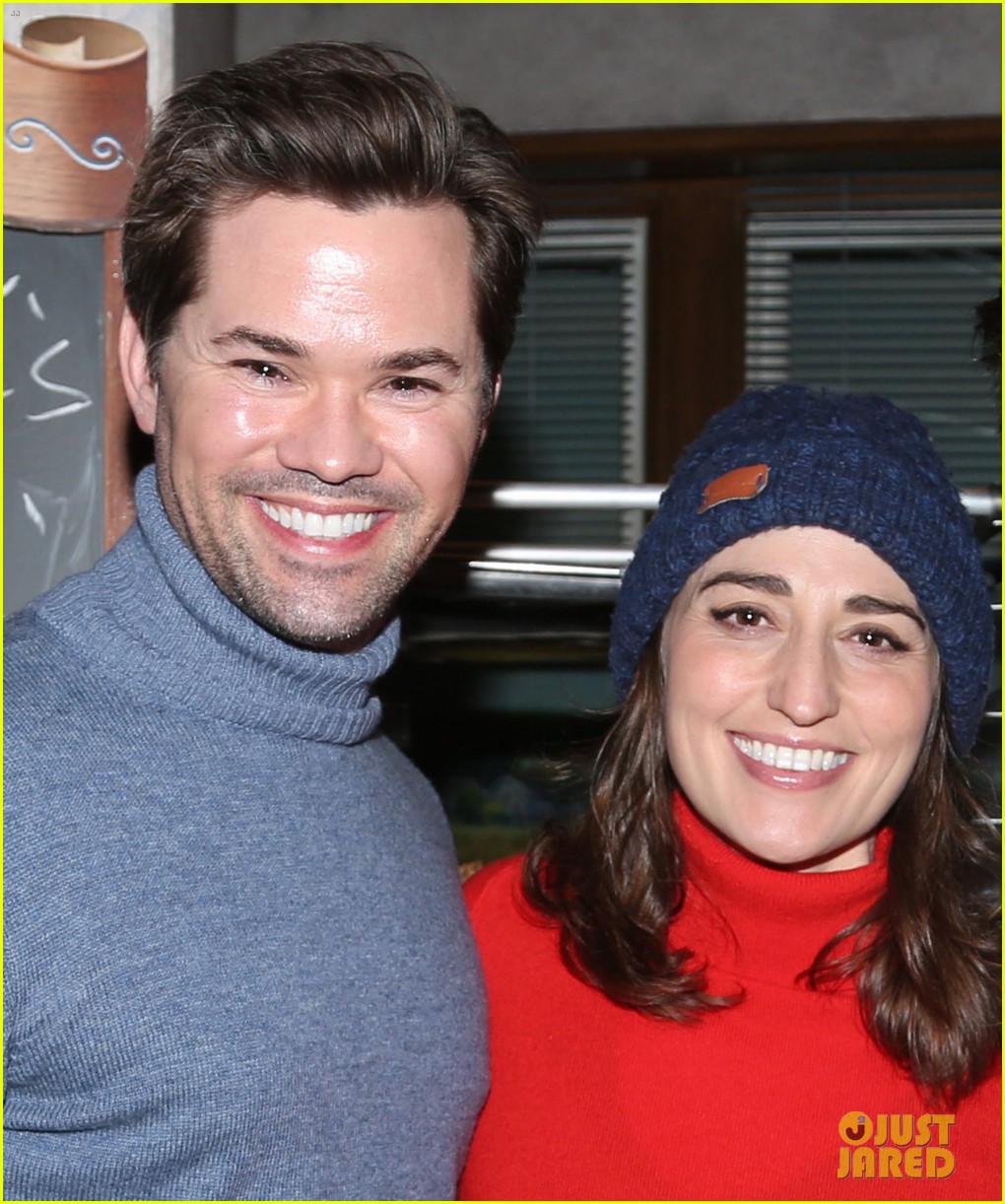 Andrew Rannells Visits Friends Sara Bareilles & Gavin Creel at ...