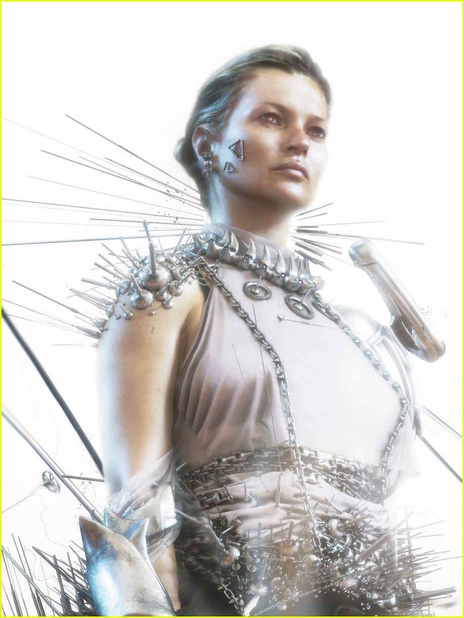 Travis Scott & Kate Moss Are Reimagined as CGI Centaurs for 'Dazed ...