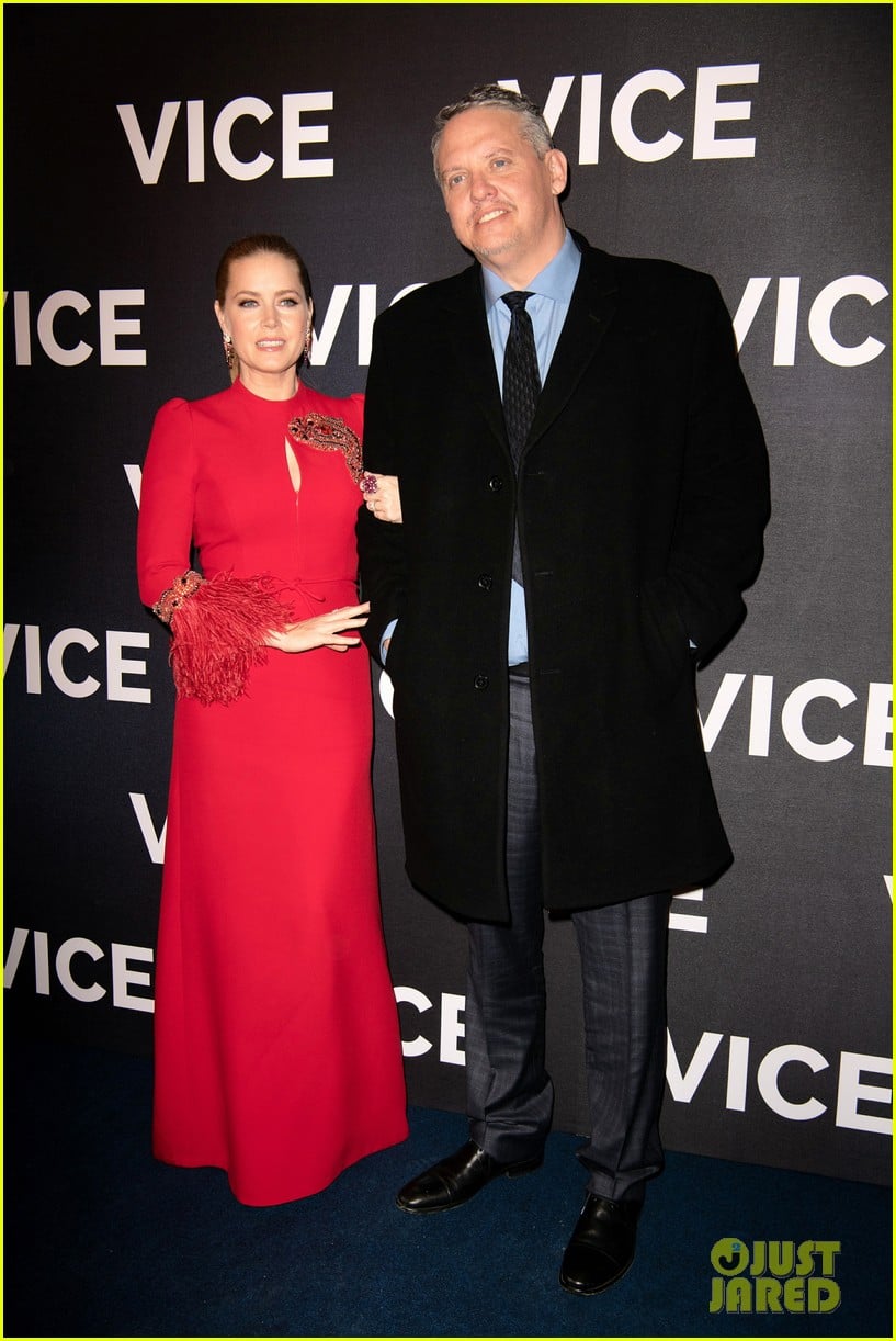 Amy Adams Is Ravishing in Red at 'Vice' Paris Premiere: Photo 4225769 ...