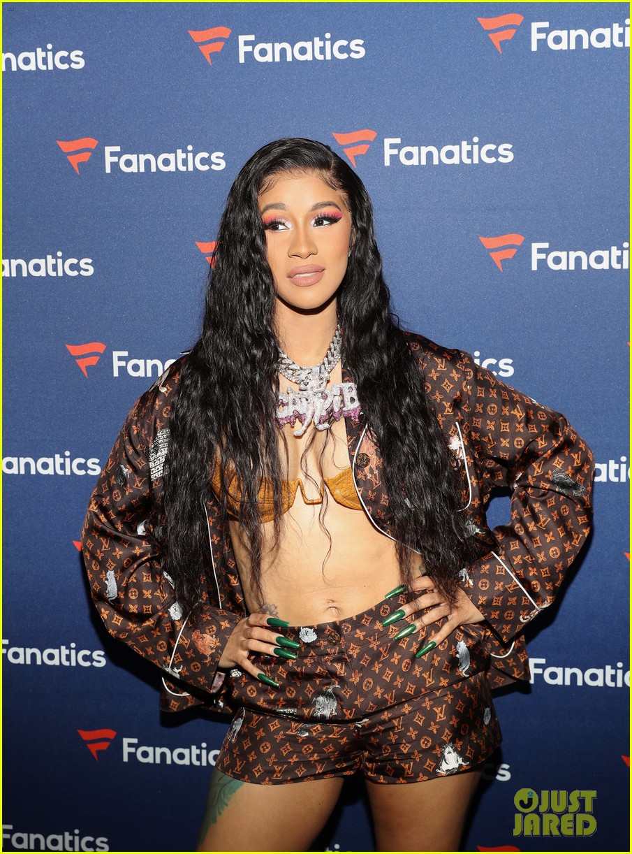 Cardi B Shows Off Her Abs at Fanatics Super Bowl Weekend Party: Photo 4222126 | Jon Bon Jovi ...