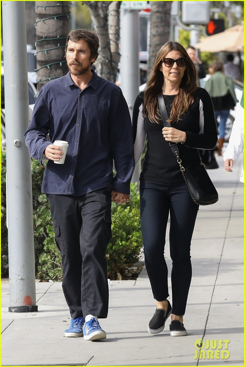 Christian Bale & Wife Sibi Share Sweet Moment After Lunch Date: Photo ...